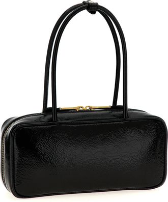 Miu Miu Womens Black Lamb Leather Handbag Bag