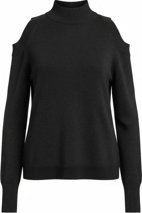 D.exterior Femme, Pulls, Noir, Taille: 38 FR Pull &agrave; col roul&eacute;