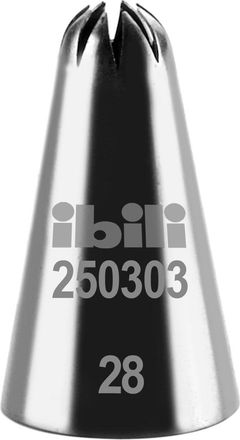 Ibili BOQUILLA Estrella CERRADA 3 MM