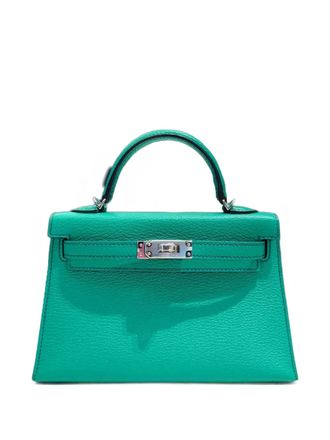 Hermès mini cabas Kelly 20 (2024) - Vert