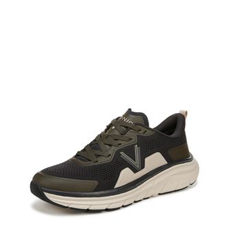 Vionic Herren Walk Max Schn&uuml;rschuhe, Graues Khaki, Weite, EU 41.5
