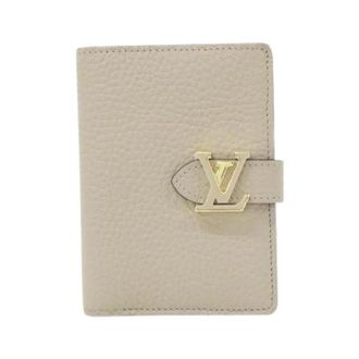 Louis Vuitton Pre-owned Vertikale Geldb&ouml;rse Kompakt Kalbsleder Geldb&ouml;rse - - Pre-owned - Damen - Beige - ONE SIZE