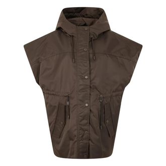 Max Mara Gesteppte Weste - - Jackets - Damen - Braun - S
