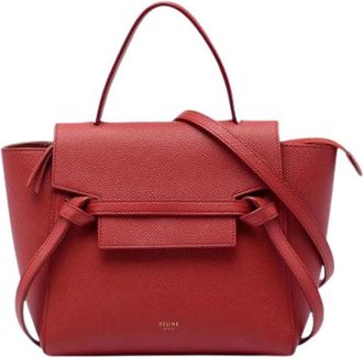 Celine Sac banane Nano Pre-owned - Femme - Pre-owned - Rouge - Taille: ONE Size