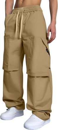 Generic MJGkhiy Pantalon De Travail Homme Cargo &Eacute;lastique Randonn&eacute;e Militaire Moto Pantalon Chino avec Plusieurs Poches Baggy Stretch Tactique Combat Treillis