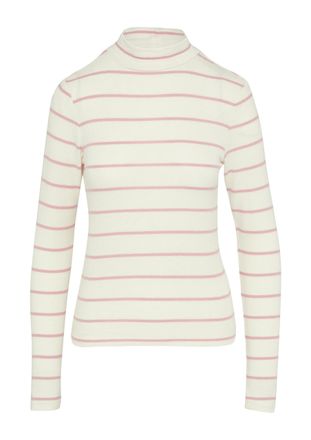 s.Oliver QS Langarmshirt mit Stehkragen