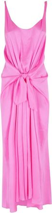 J.W.Anderson Femme, Robes, Rose, Taille: 38 FR Knotted Waist Longline Dress