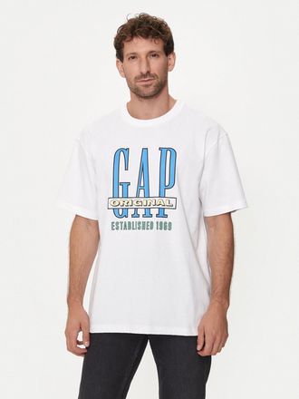 GAP T-Shirt 664006-01 Weiß Regular Fit