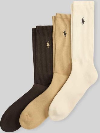 Ralph Lauren Socken aus Baumwoll-Mix im 3er-Pack