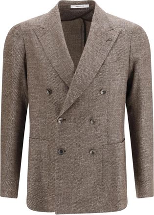 Tagliatore Zweireihiger Blazer - - Jackets - Herren - Braun - L