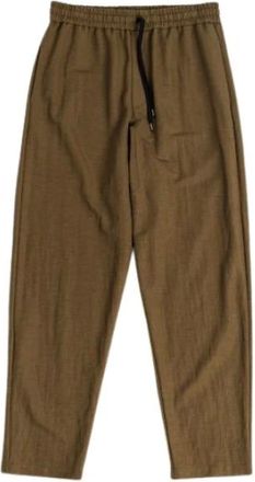 Harris Wharf London Homme, Pantalons, Vert, Taille: XL Pantalon de d&eacute;tente Comfort