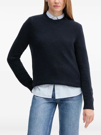 Barbour Gerippter Woodhouse Pullover - Blau