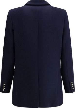 Blaz&eacute; Milano Womens Blue Wool Oves Aries Blazer Clothing