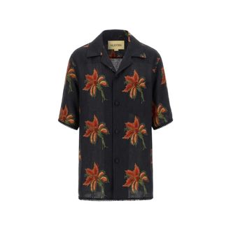 Valentino Floral-pattern Shirt