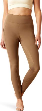 Ariat Womens Boreas Half Grip TightRiding Breech in Canteen, Size X-Large, by Ariat