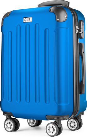 Posh Shoes Hartschalenkoffer Koffer & trolleys rollkoffer handgep&auml;ck reisekoffer mit Rollen | Koffer gro&szlig;, mittelgro&szlig;, klein ABS | Leichter Kofferset 3 teilig im