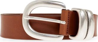 By Malene Birger Femme, Accessoires, Brun, Taille: ONE Size Zoira Leather Belt