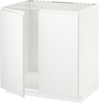 IKEA METOD Unterschrank für Spüle + 2 Türen