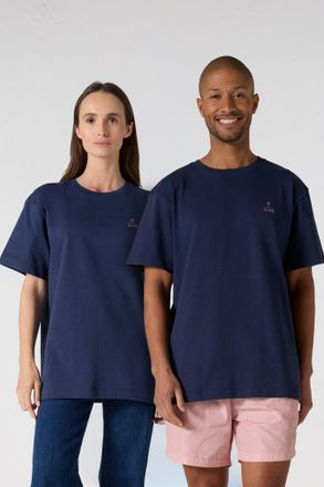 Jott T-shirt col rond mixte Marine Lipe - Taille XL