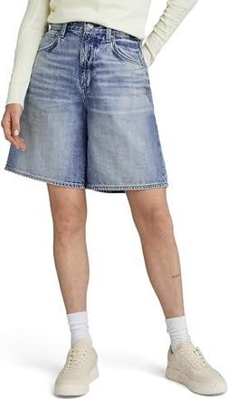 G-Star G-Star Femme Short Barrel Loose, Bleu (faded denali blue D24370-D536-G322), 28