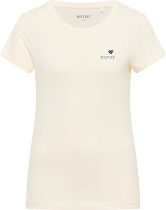 Mustang Jeans Damen Style Loa T-Shirt, Whisper White 2013, M EU
