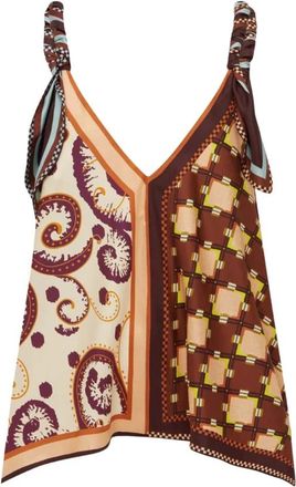 Alemais Femme, Tops, Multicolore, Taille: 34 FR Wilson Silk Top