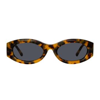 The Attico Ovale Schildpatt-Sonnenbrille - - Accessories - Damen - Braun - ONE SIZE
