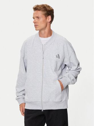 adidas Sweatshirt Elevated ALL SZN Terry Loop IY6584 Grau Loose Fit