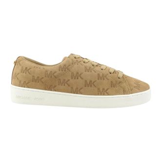Michael Kors Baskets Keaton &agrave; lacets - Femme - Chaussures - Beige - Taille: 36 EU
