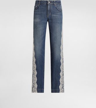 Dolce & Gabbana 5-pocket Denim Trousers - Frau Denim Mehrfarbig 44