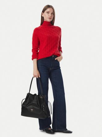 Guess Handtasche Guess Karima HWNG22 49230 Schwarz