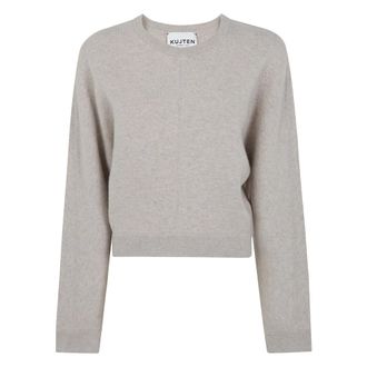 Kujten Lamezia Rundhalsausschnitt - - Knitwear - Damen - Grau - S