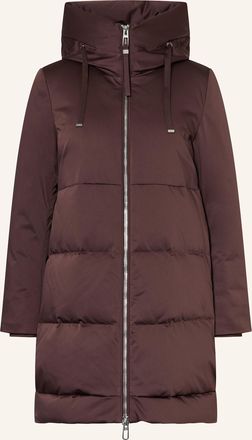 Duno Duno Daunenmantel Talia rot