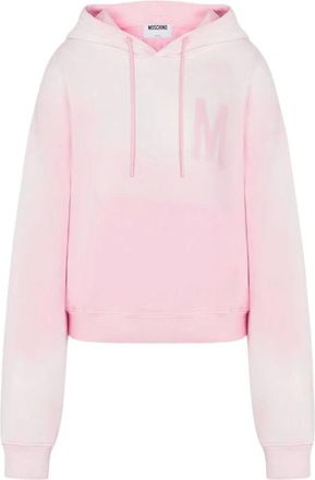 Moschino unisex, Sweatshirts et sweats &agrave; capuche, Rose, Taille: 2XS SweaT-shirt Imprim&eacute; en Coton