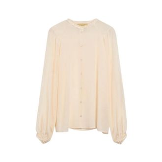 Momoni Huna Chemise - - Blouses & Shirts - Damen - Beige - S