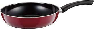 Riess 0057-008, Emaille Pfanne extra stark, NOUVELLE- ROSSO EXTRA STARK, Durchmessser 28 cm, H&ouml;he 6.5 cm, Inhalt 2.2 Liter, Emaille, Induktion