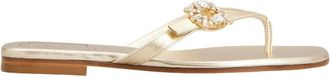 Roger Vivier Femme, Chaussures, Jaune, Taille: 38 EU Strass B Thong 15Mm