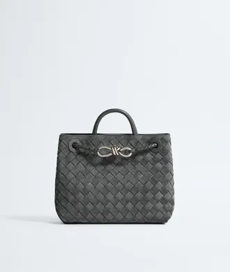 Bottega Veneta Andiamo petit format - Gris - Femme - Unisex