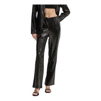 Bruuns Bazaar DaphneBBBriana Paillettenhose - - Trousers - Damen - Schwarzk - S