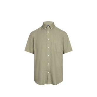 Eden Park Chemise droite boutonn&eacute;e en lin