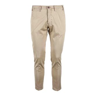 Michael Coal Cotton Elastane Chinos - - Trousers - Herren - Beige - W31
