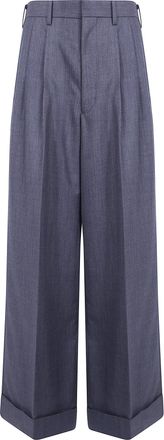 Comme Des Gar&ccedil;ons Wool Serge Trousers