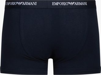 Emporio Armani Lot de trois boxers en coton m&eacute;lang&eacute;