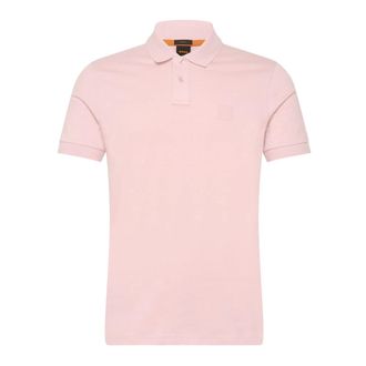 HUGO BOSS Homme, Tops, Rose, Taille: M Polo en coton stretch