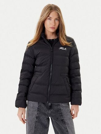 Karl Lagerfeld &Uuml;bergangsjacke A1W15049 Schwarz Regular Fit