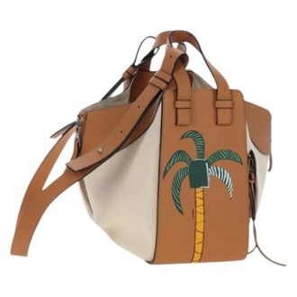 Loewe Sac cabas Pre-owned en toile - Femme - Pre-owned - Beige - Taille: ONE Size