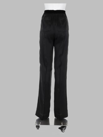 Tom Ford Silk Satin Trousers - Black