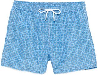 Fedeli Homme, Maillots de bain, Bleu, Taille: 2XL Madeira Swim Shorts