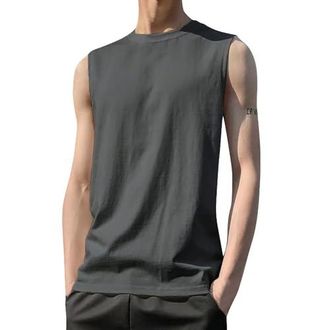 Generic D&eacute;bardeur pour homme - D&eacute;bardeur de sport sans manches - Maillot de corps sans manches - Pour la course &agrave; pied, le jogging, la gym, le fitness - Sans 