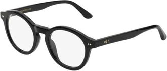 Retro Superfuture unisex, Accessoires, Noir, Taille: 48 MM Lunettes Vintage Couleur Noire